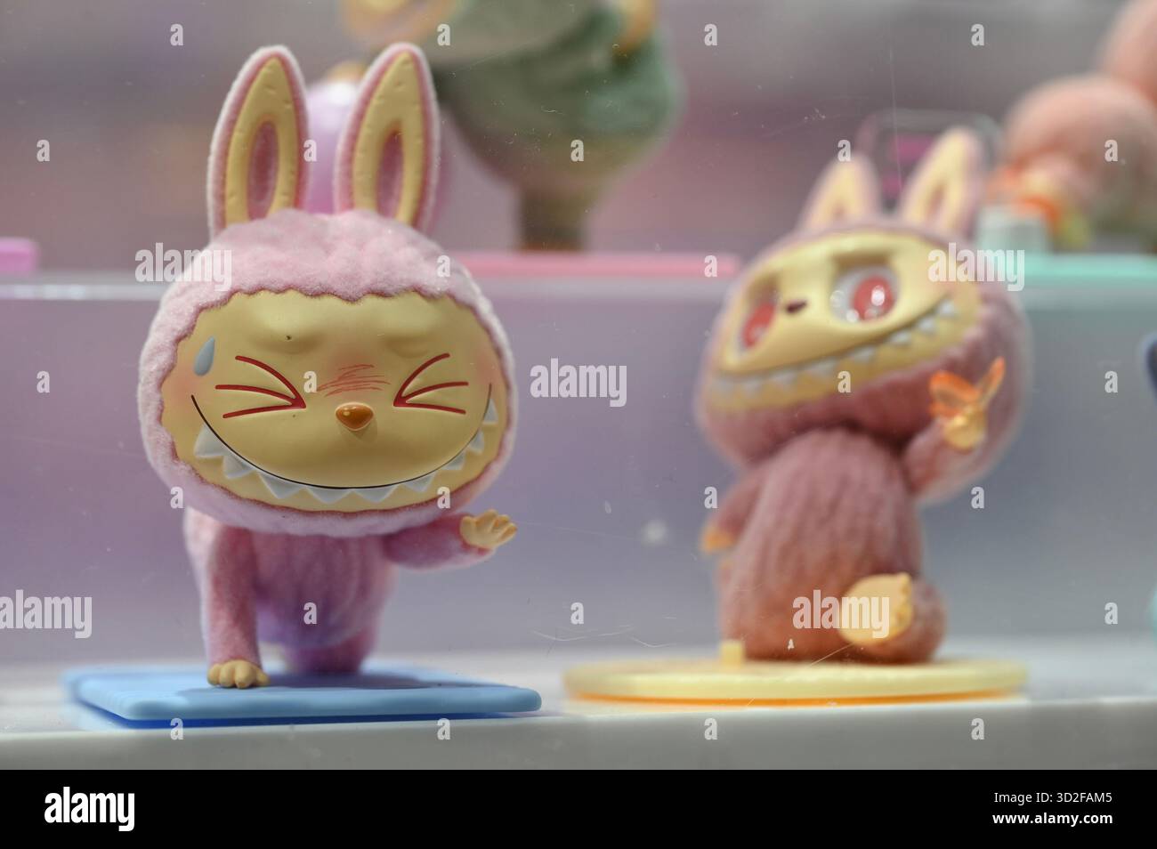 A general view showing the LABUBU display at POP MART shop on November ...
