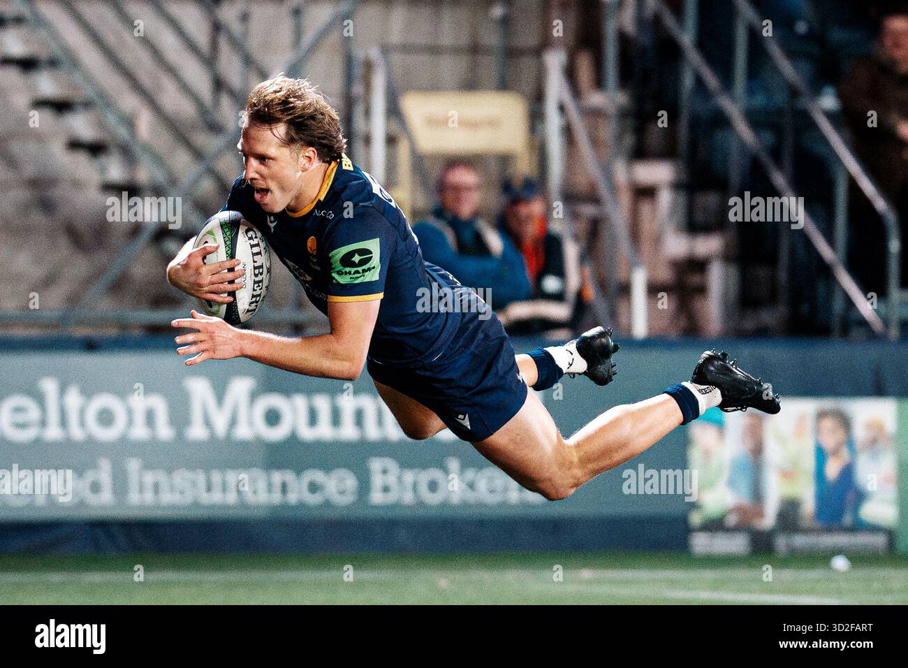 Worcester, England, UK, 31 October 2025. Louis Brown of Worcester ...