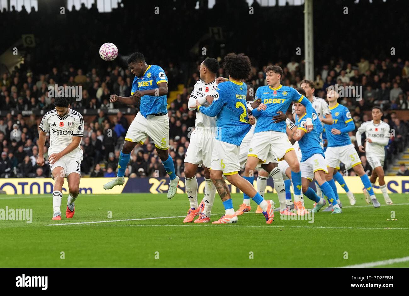 Wolverhampton Wanderers' Marshall Munetsi heads the ball during the ...