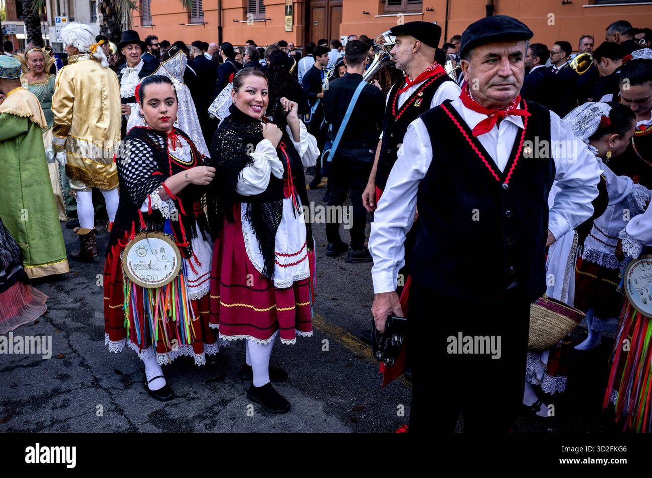 Wonderful parade in Palermo PALERMO, ITALY - NOVEMBER 1: Wonderful ...