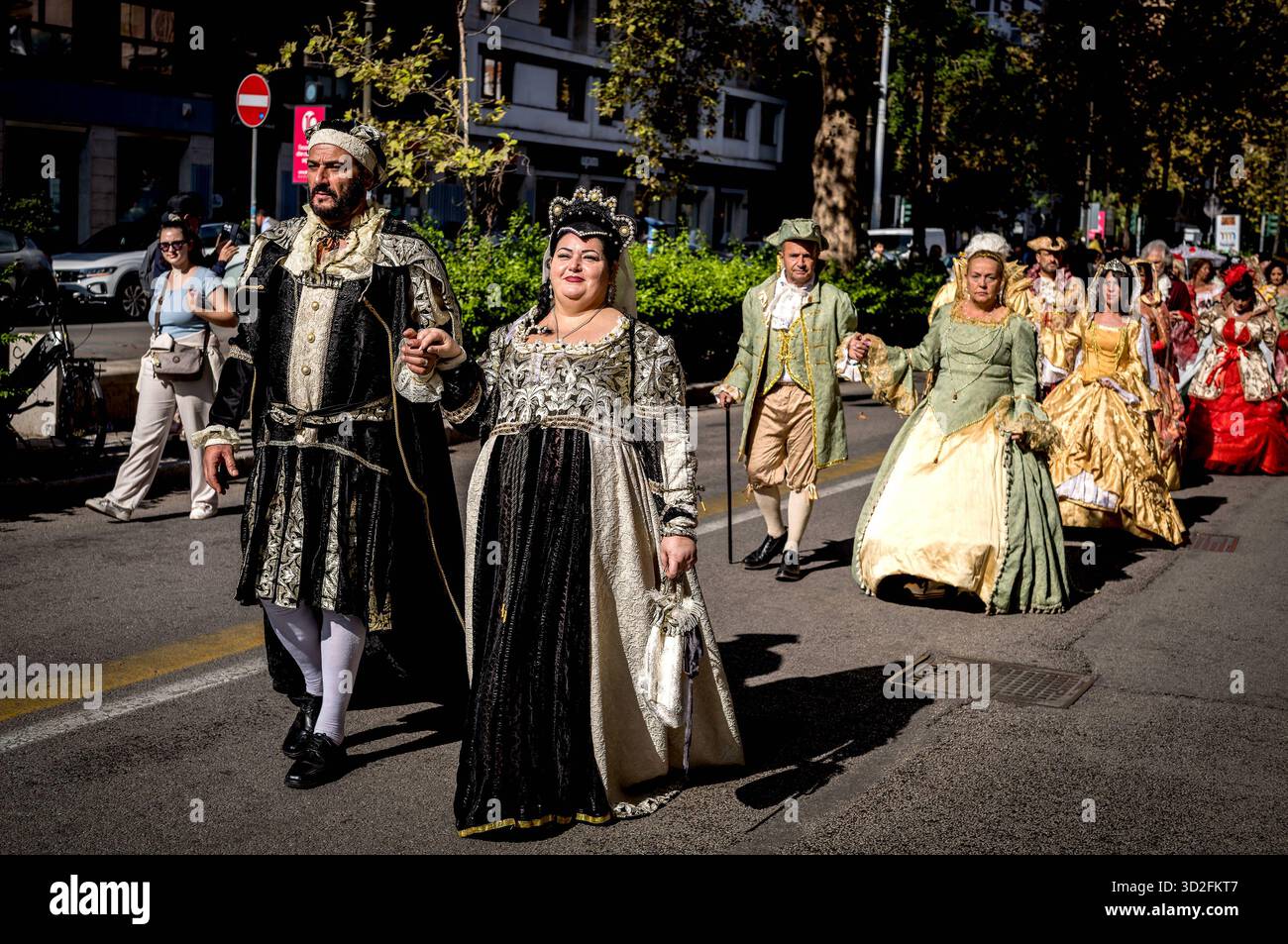 Wonderful parade in Palermo PALERMO, ITALY - NOVEMBER 1: Wonderful ...