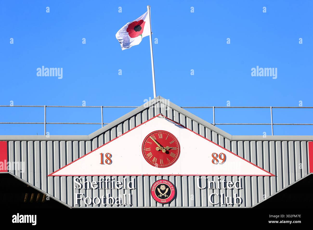 A general view of Bramall Lane during the Sky Bet Championship match ...