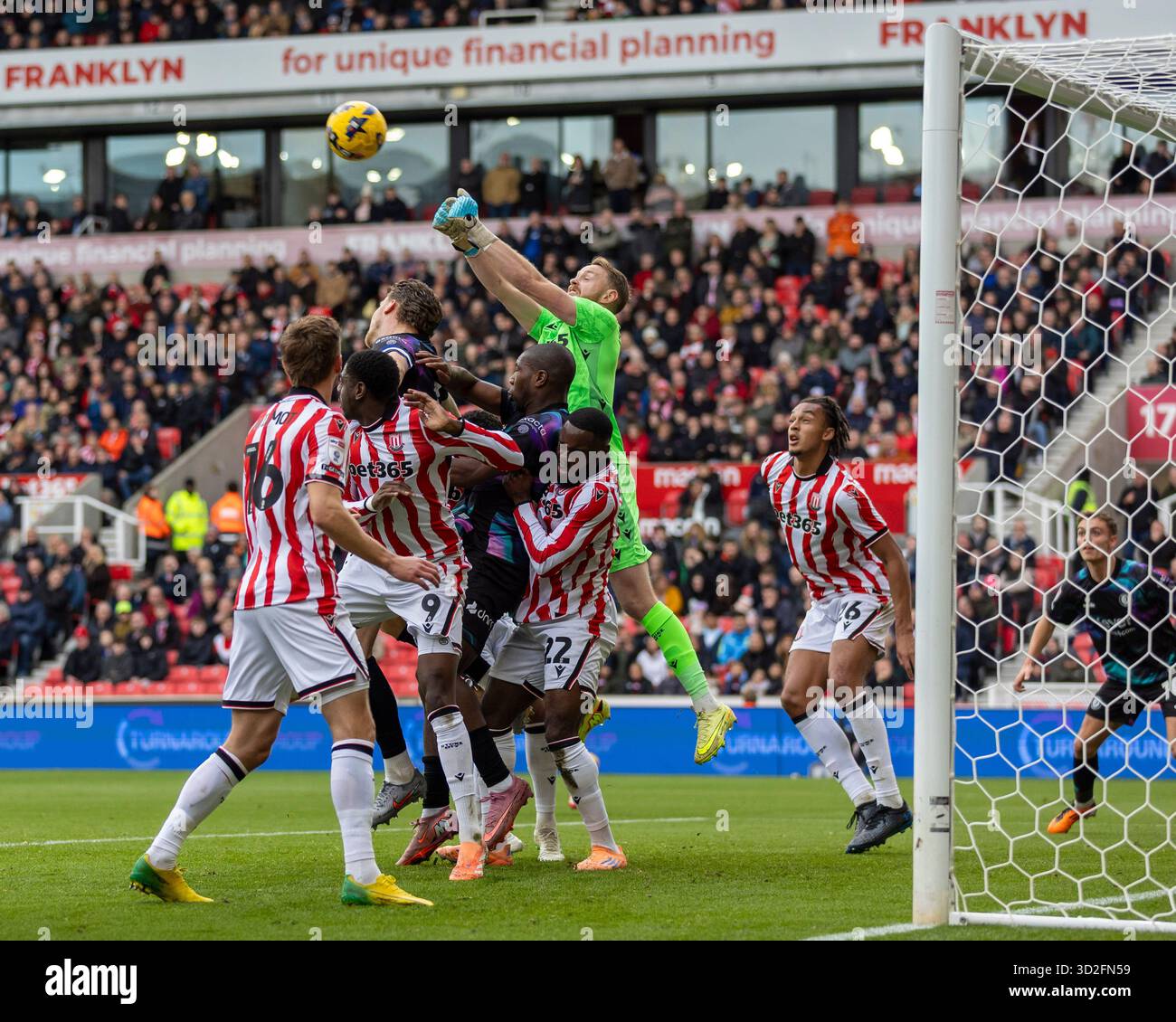1st November 2025; Bet365 Stadium, Stoke, Staffordshire, England; EFL ...