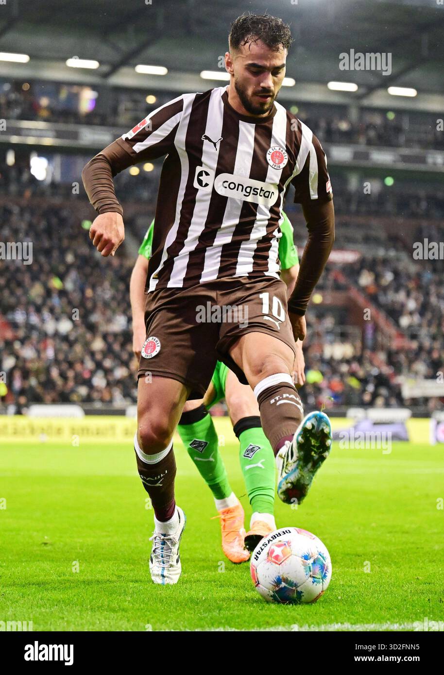 Danel Sinani (St. Pauli) Hamburg, November 1, 2025, Football ...