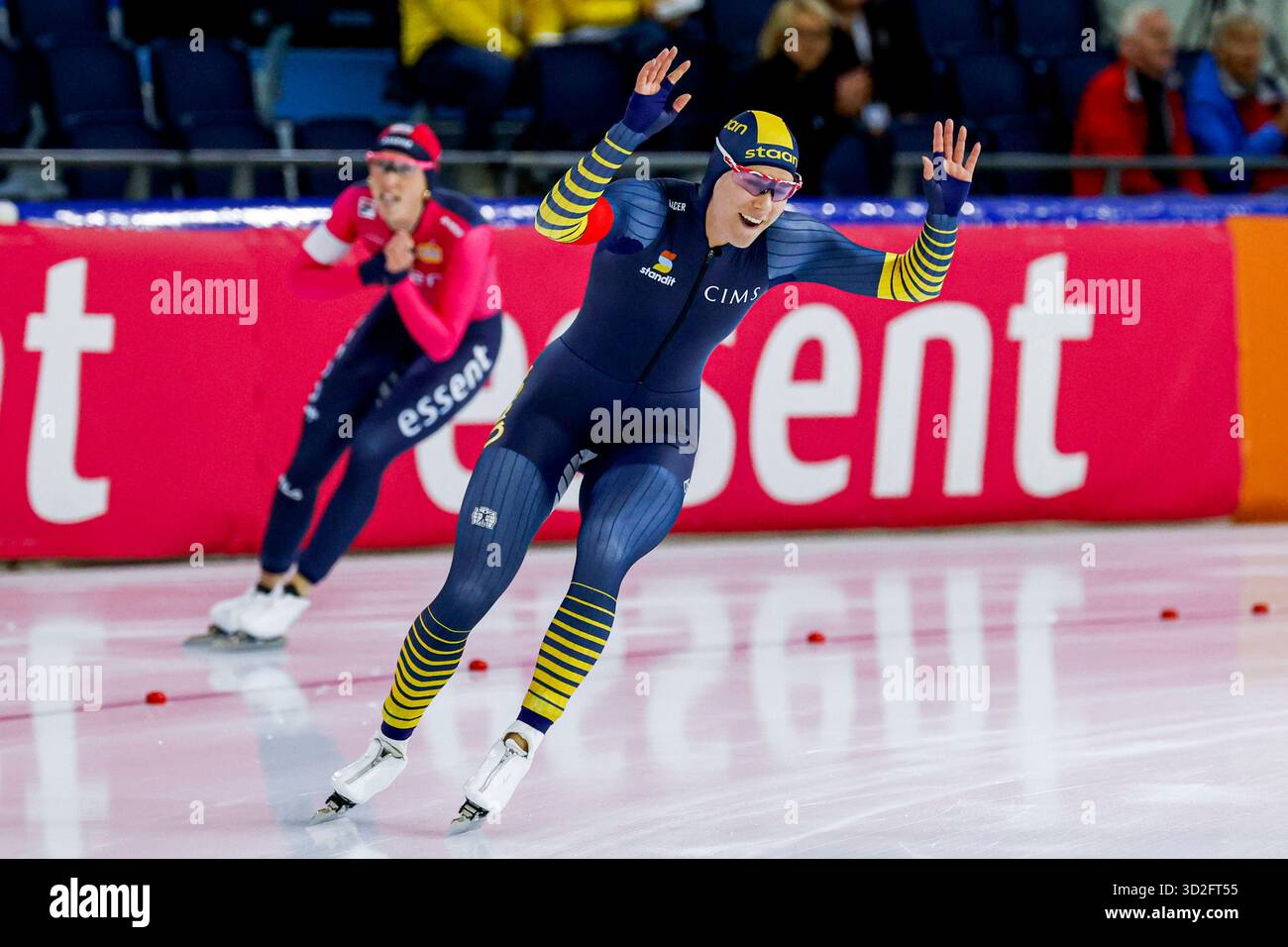 Anna Boersma of the Netherlands and Team Staan - CTS Group celebrates ...