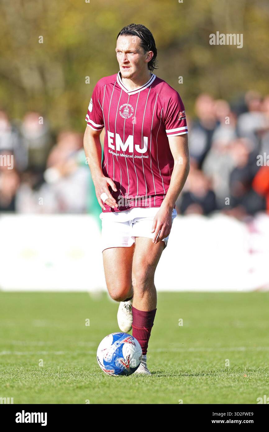 Chelmsford, Essex, UK. Nov 1, 2025. Harry Barbrook, of Chelmsford City ...