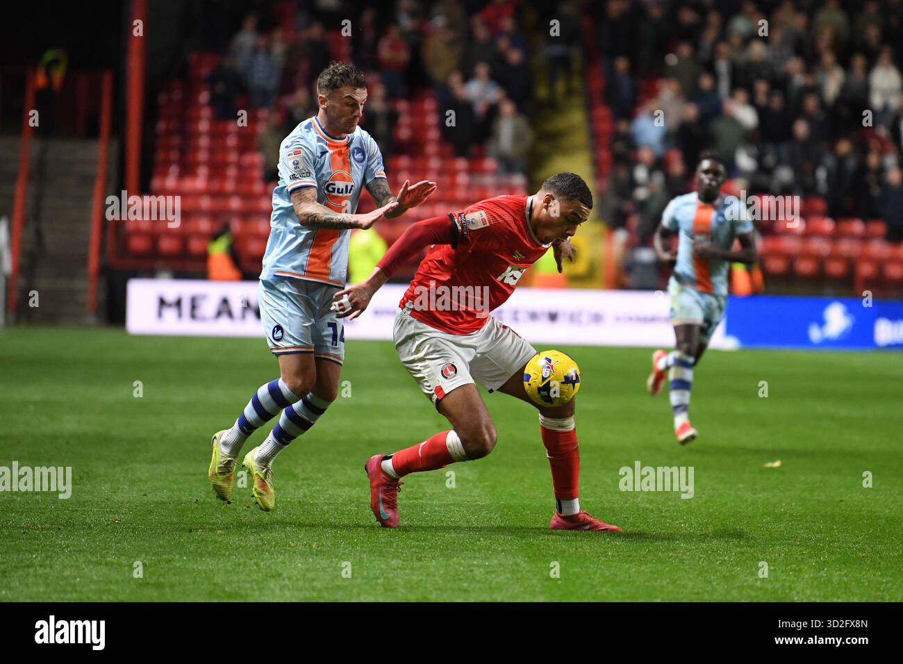 London, England. 1st Nov 2025. Miles Leaburn and Josh Tymon during the ...