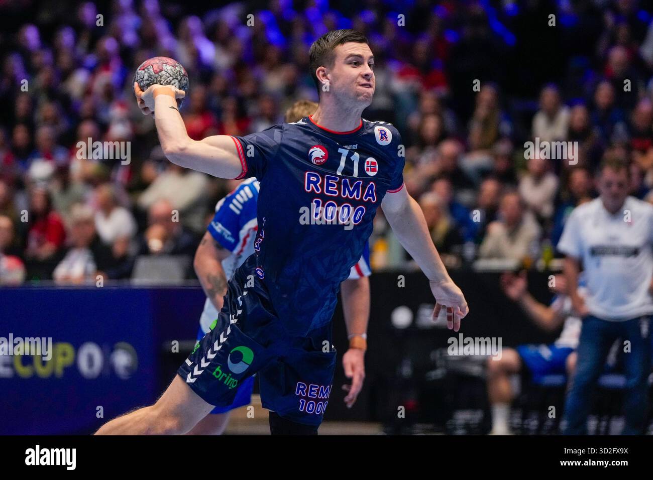 Trondheim 20251101. The Golden League handball match between Norway and ...