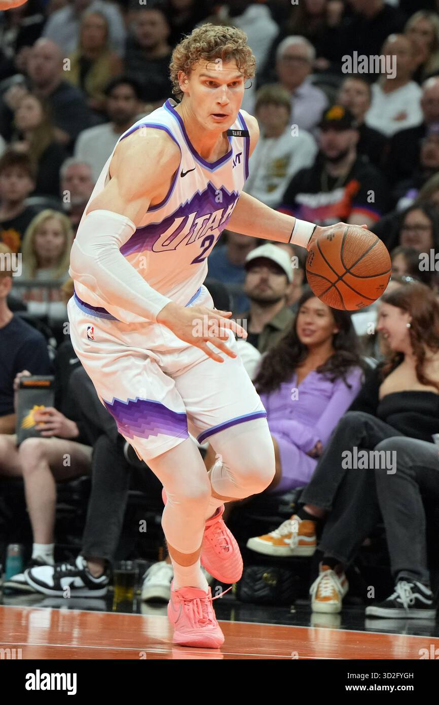 Utah Jazz center Walker Kessler (24) during the second half of an NBA ...