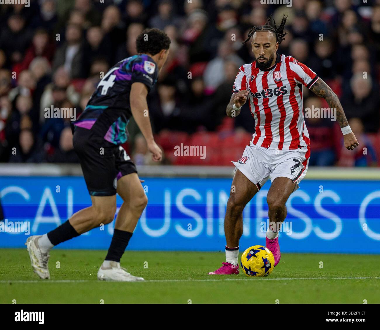 1st November 2025; Bet365 Stadium, Stoke, Staffordshire, England; EFL ...