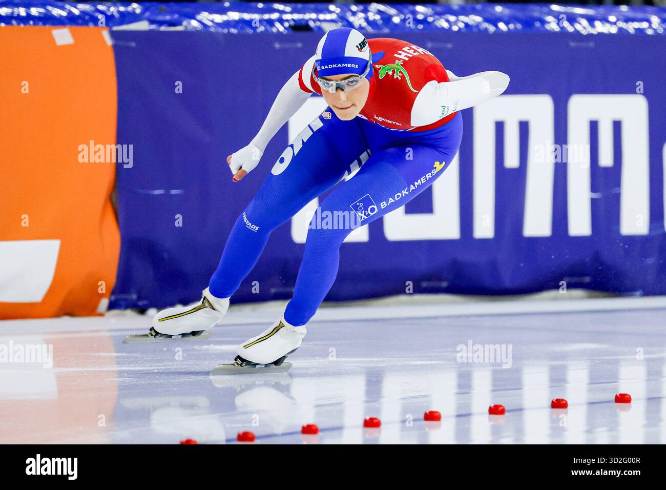 Pien Hersman of the Netherlands and Team IKO X2O competing on the Women's 500m on Day 2 of the ...