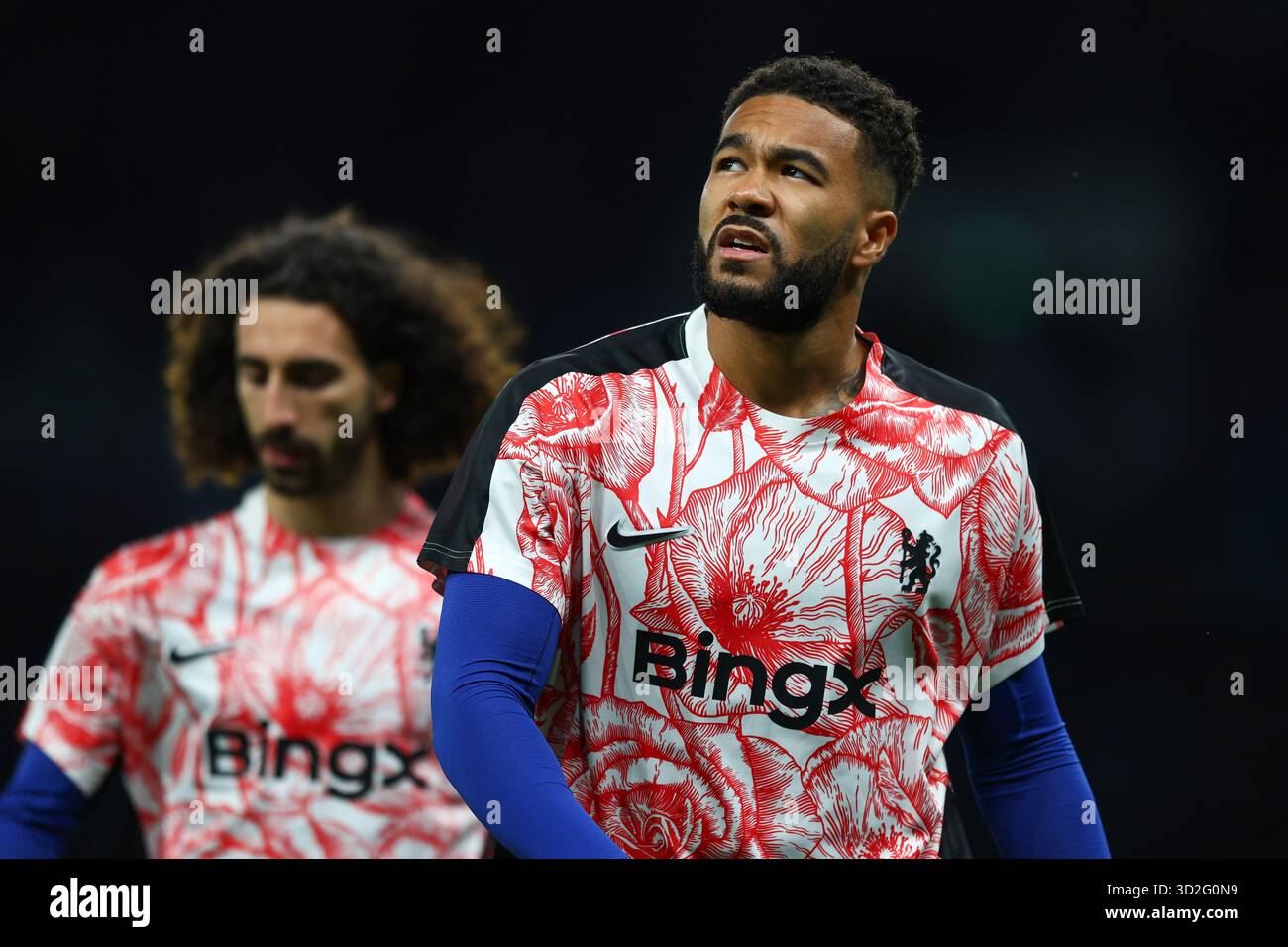 Chelsea defender Reece James (24) during the warm up prior to the ...