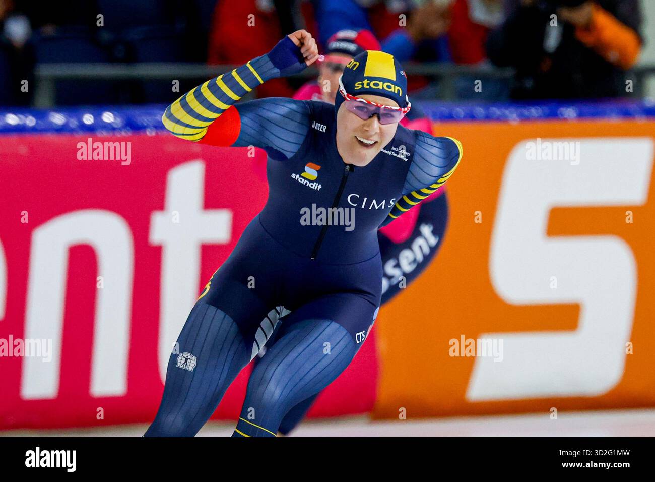 Anna Boersma of the Netherlands and Team Staan - CTS Group celebrates ...