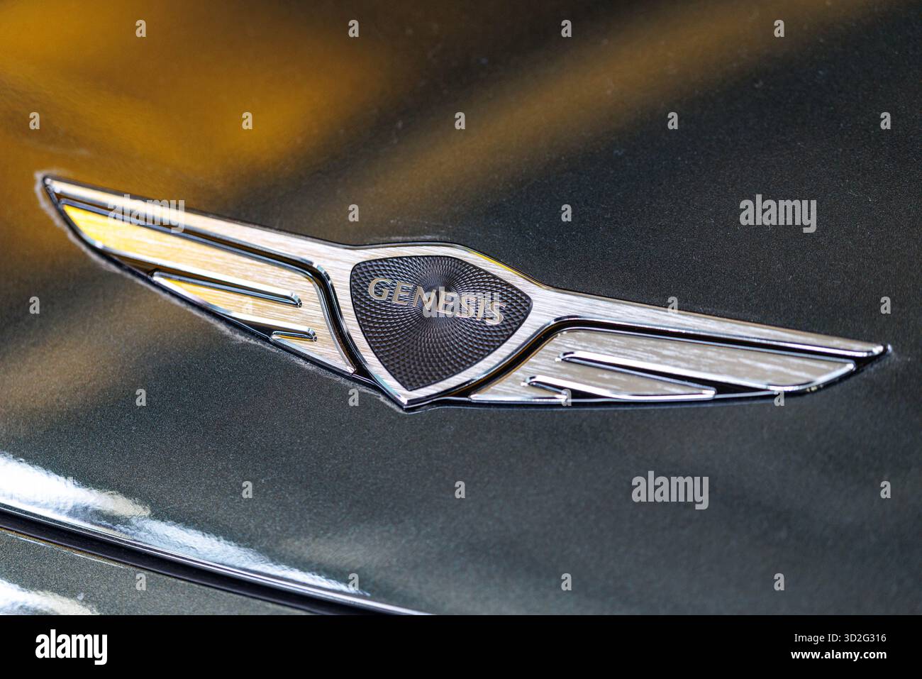 Munich, Germany. 29th Oct, 2025. The brand logo and the lettering of ...