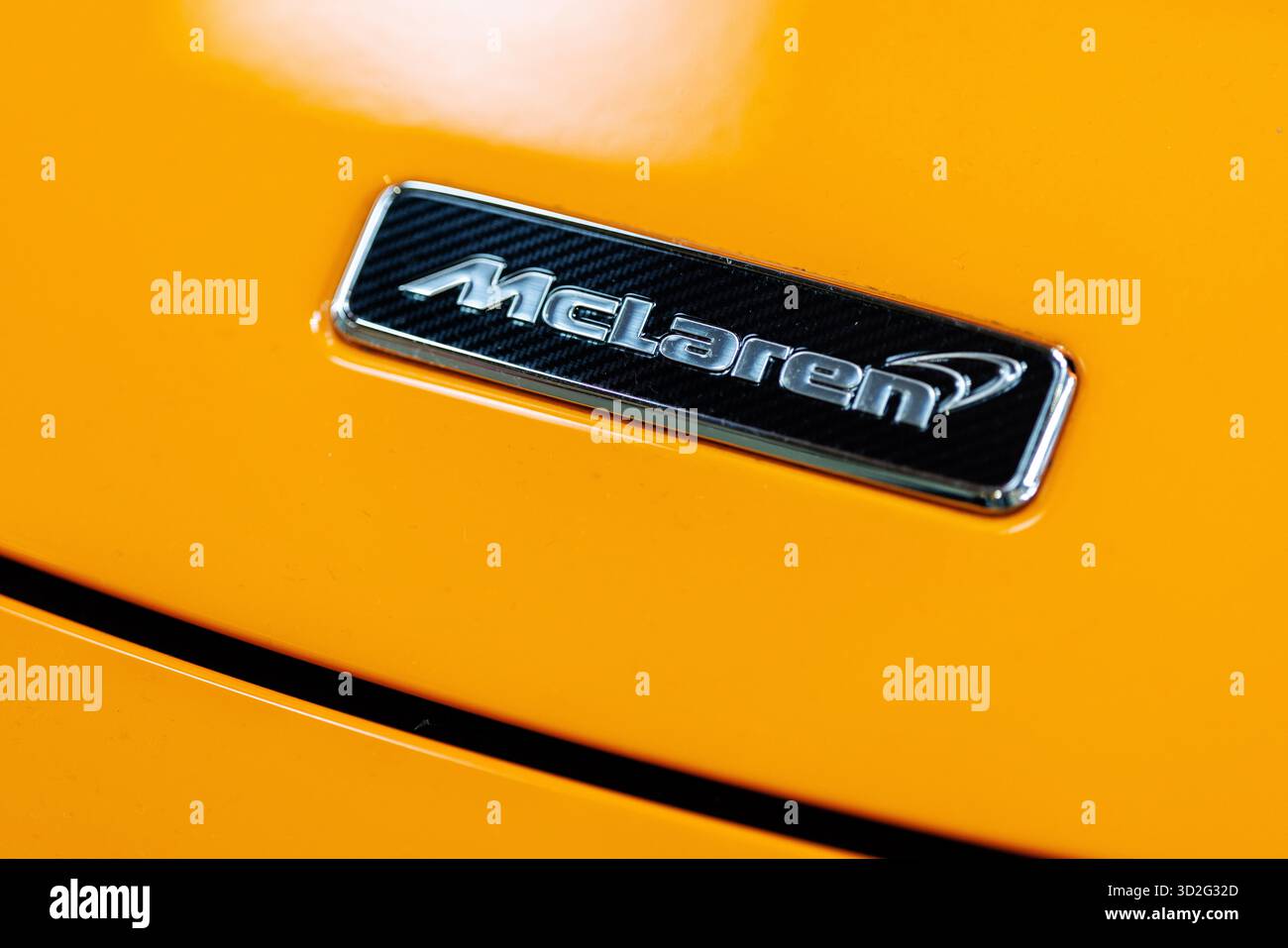 Munich, Germany. 29th Oct, 2025. The brand logo and the lettering of ...