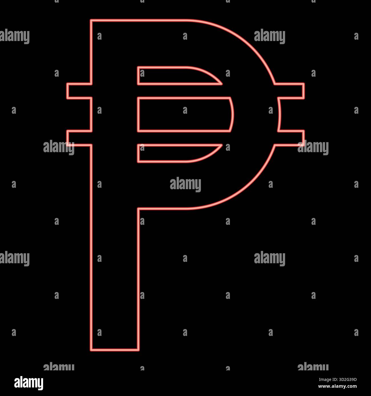Filipino peso sign symbol Stock Vector Images - Alamy