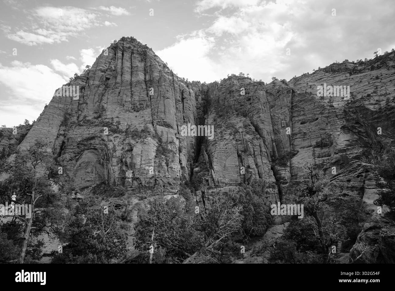 View stone mountain near Black and White Stock Photos & Images - Alamy