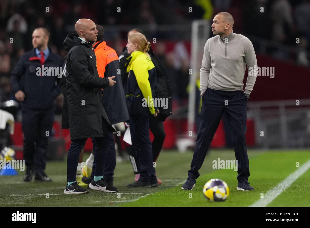 AMSTERDAM , 01-11-2025 , JohanCruyff Arena , season 2025 / 2026 , Dutch ...