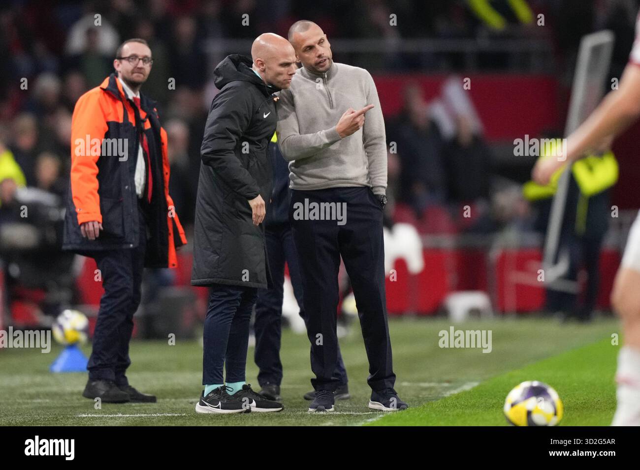 AMSTERDAM , 01-11-2025 , JohanCruyff Arena , season 2025 / 2026 , Dutch ...
