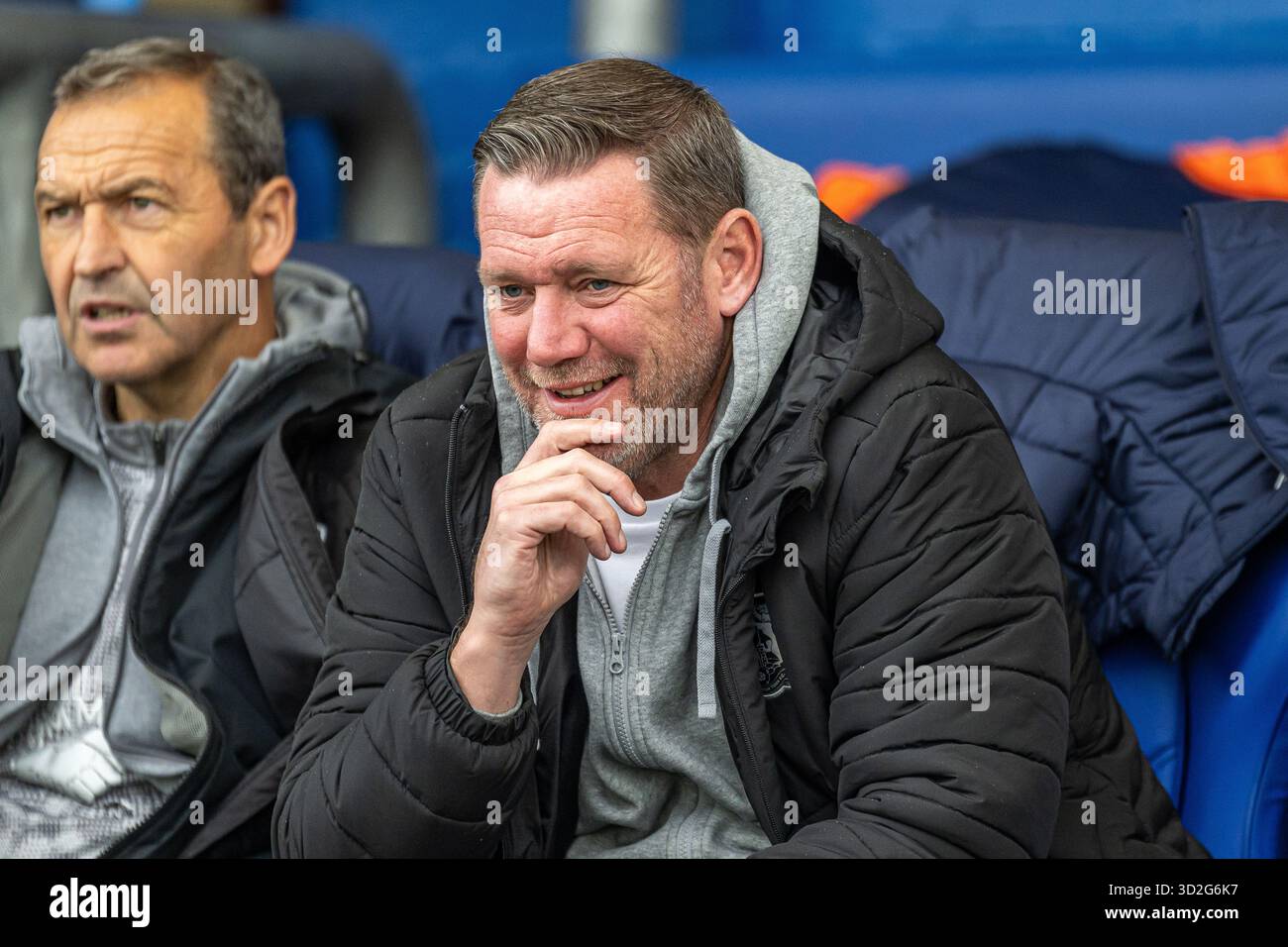 Northampton Town Manager Kevin Nolan during the Emirates FA Cup First ...