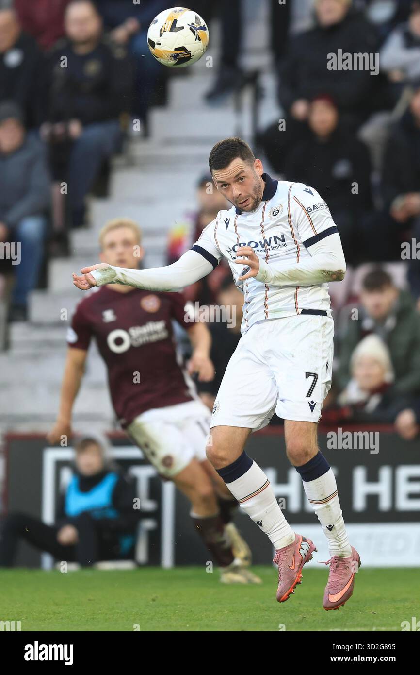 1st November 2025; Tynecastle Park, Edinburgh, Scotland: Scottish ...