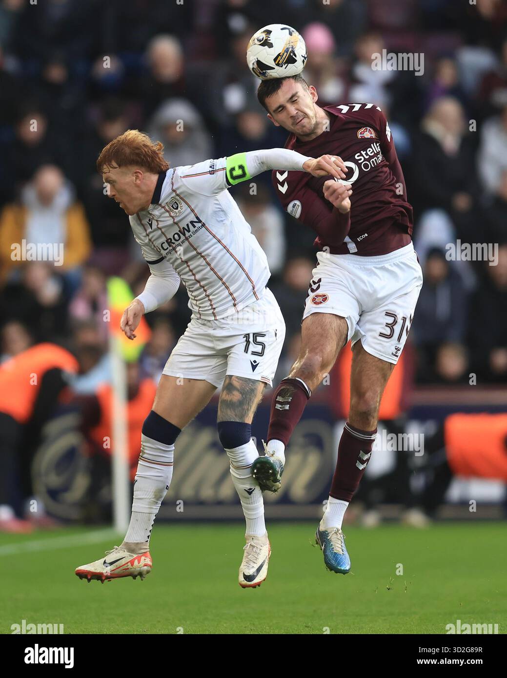1st November 2025; Tynecastle Park, Edinburgh, Scotland: Scottish ...