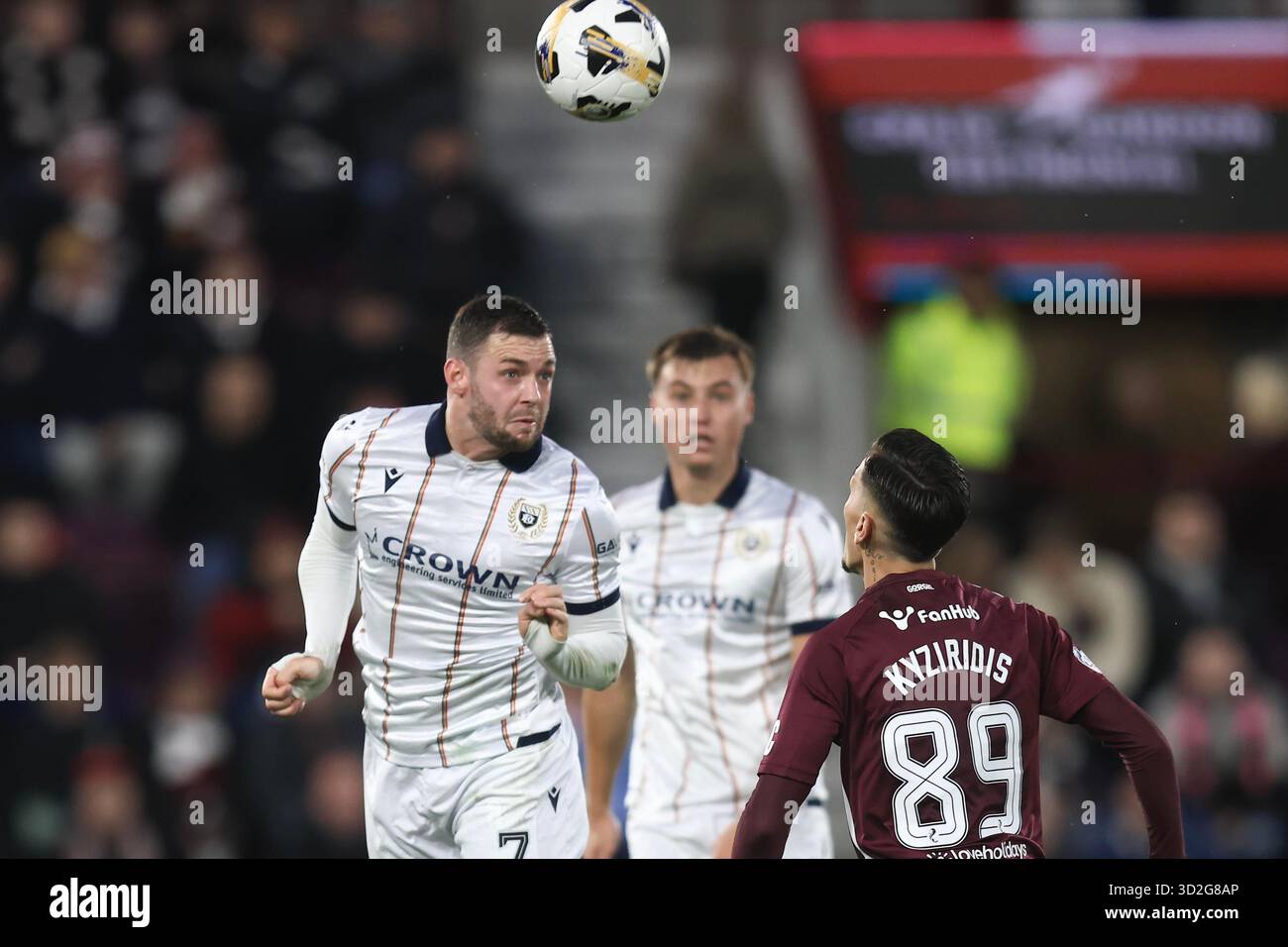 1st November 2025; Tynecastle Park, Edinburgh, Scotland: Scottish ...