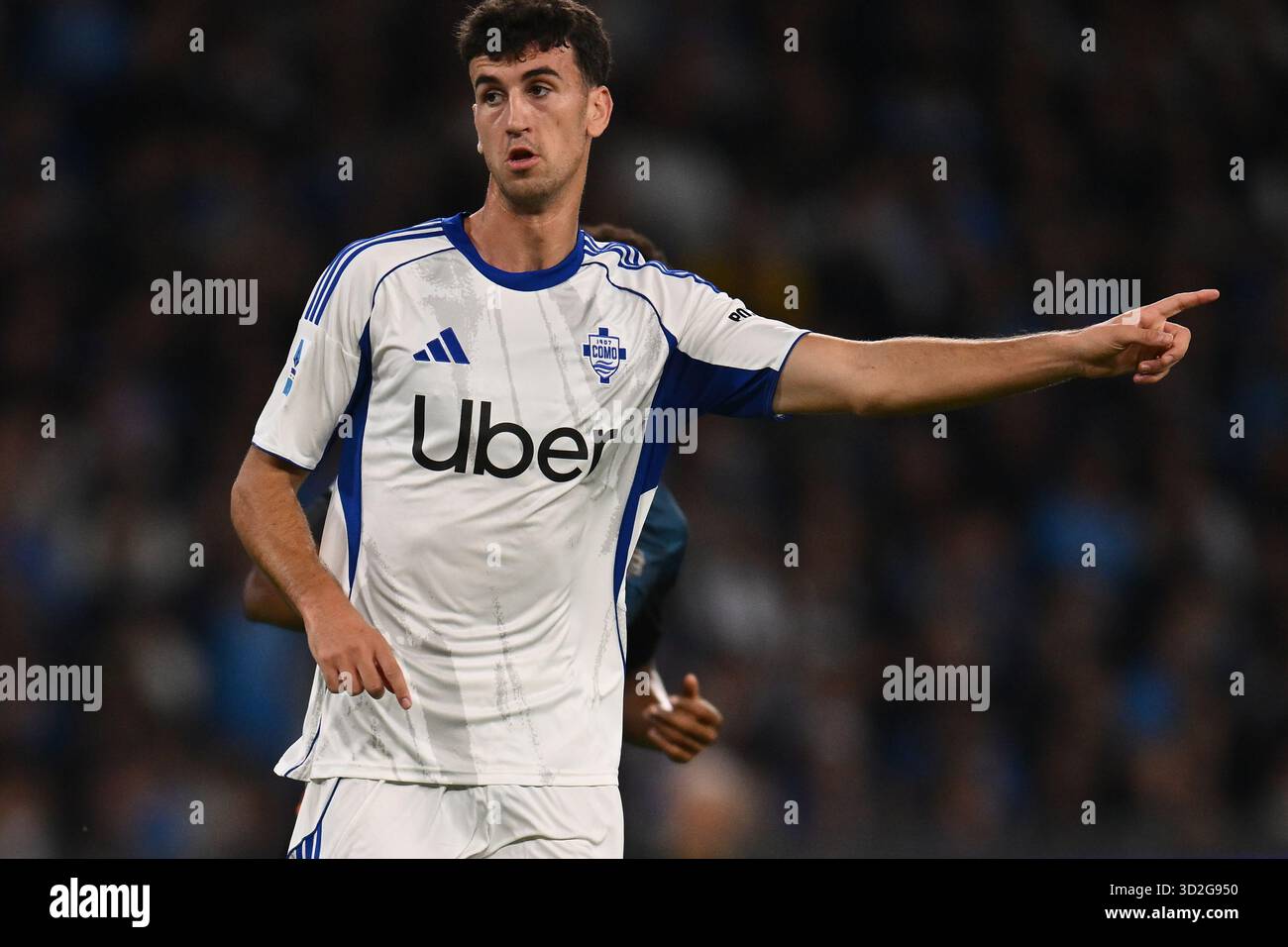 Jacobo Ramon of Como 1907 is in action during the 10th day of the Serie ...