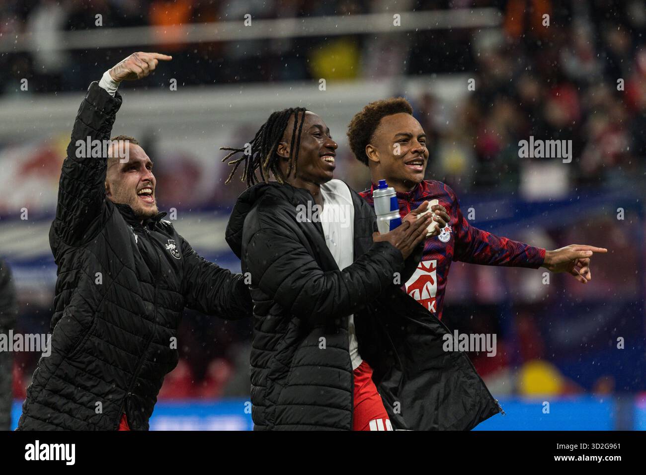 11/01/2025, Red Bull Arena, Leipzig, GER, Bundesliga [Bundesliga], RB Leipzig - Stuttgart David ...