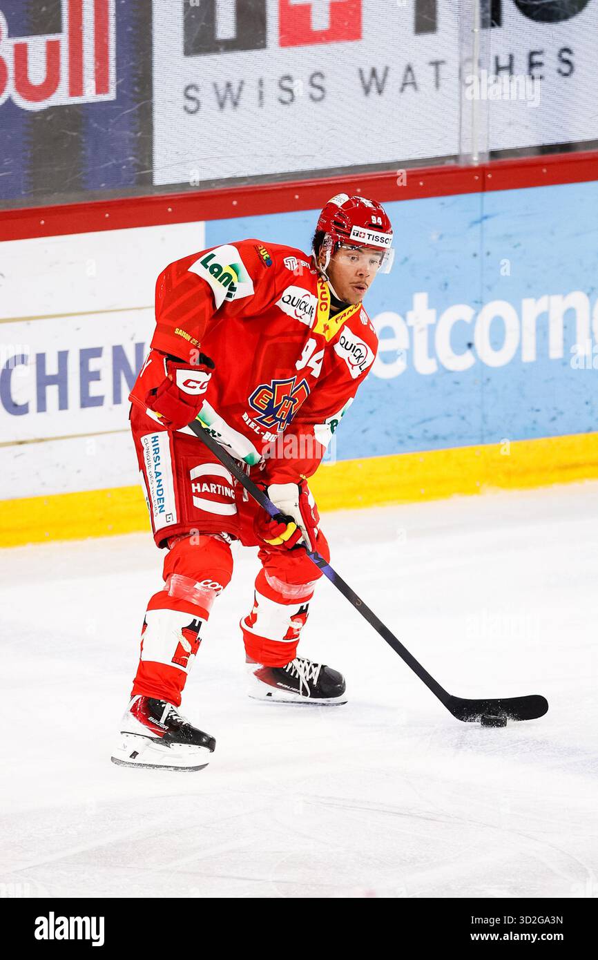 31/10/2025, Biel/Bienne, Tissot Arena, NL: EHC Biel-Bienne - SC Bern ...