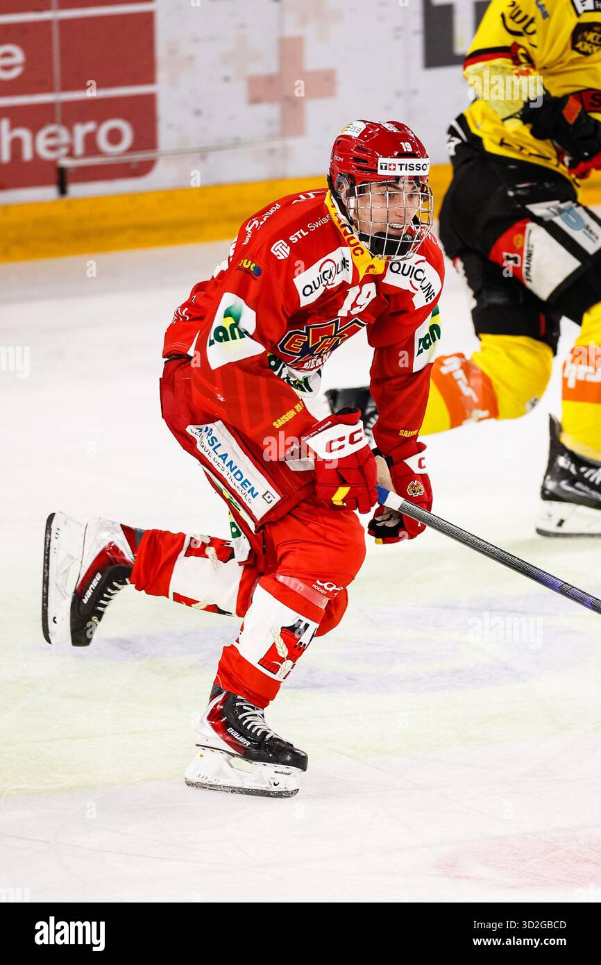 31/10/2025, Biel/Bienne, Tissot Arena, NL: EHC Biel-Bienne - SC Bern ...