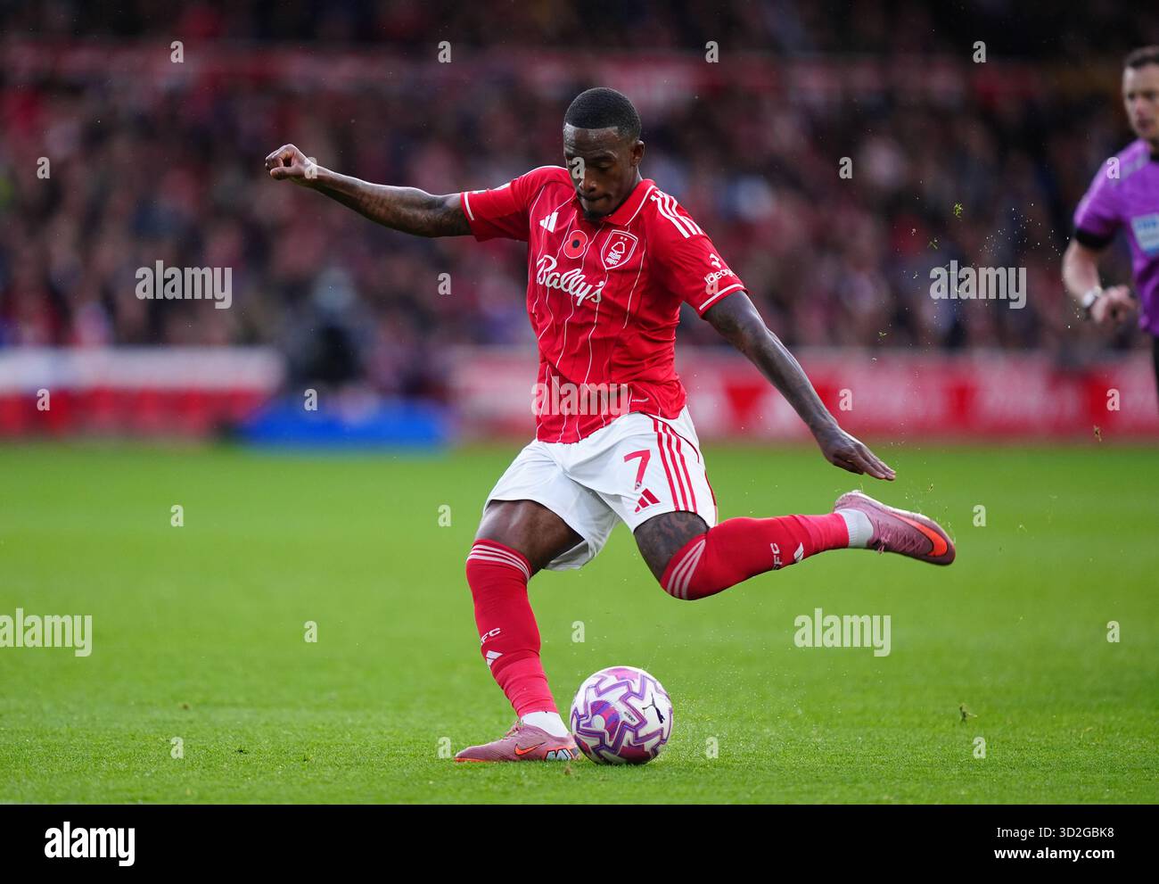 Nottingham Forest's Callum Hudson-Odoi during the Premier League match ...