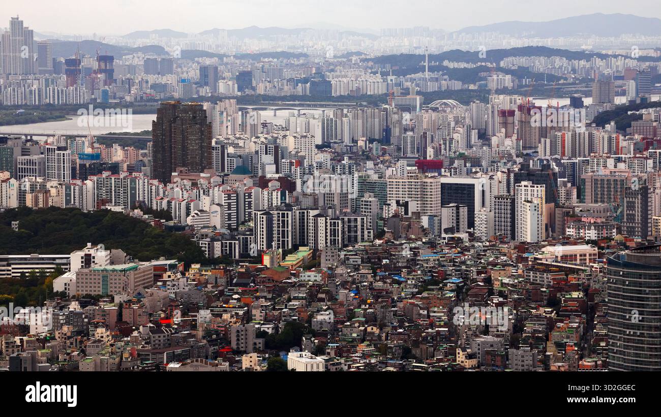 Aerial view han river showing hi-res stock photography and images - Alamy
