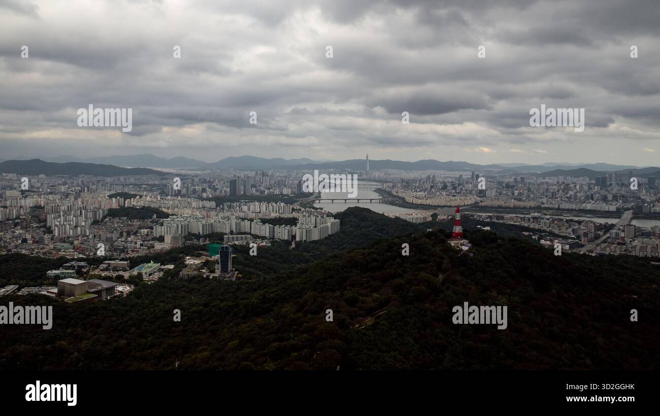 Aerial view han river showing hi-res stock photography and images - Alamy