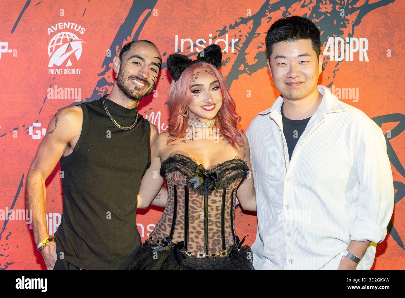 Insidr Jay Jaber, Actress McKenzi Brooke, Founder Gudtrip Reffo Tse attend McKenzi Brooke's Liar ...