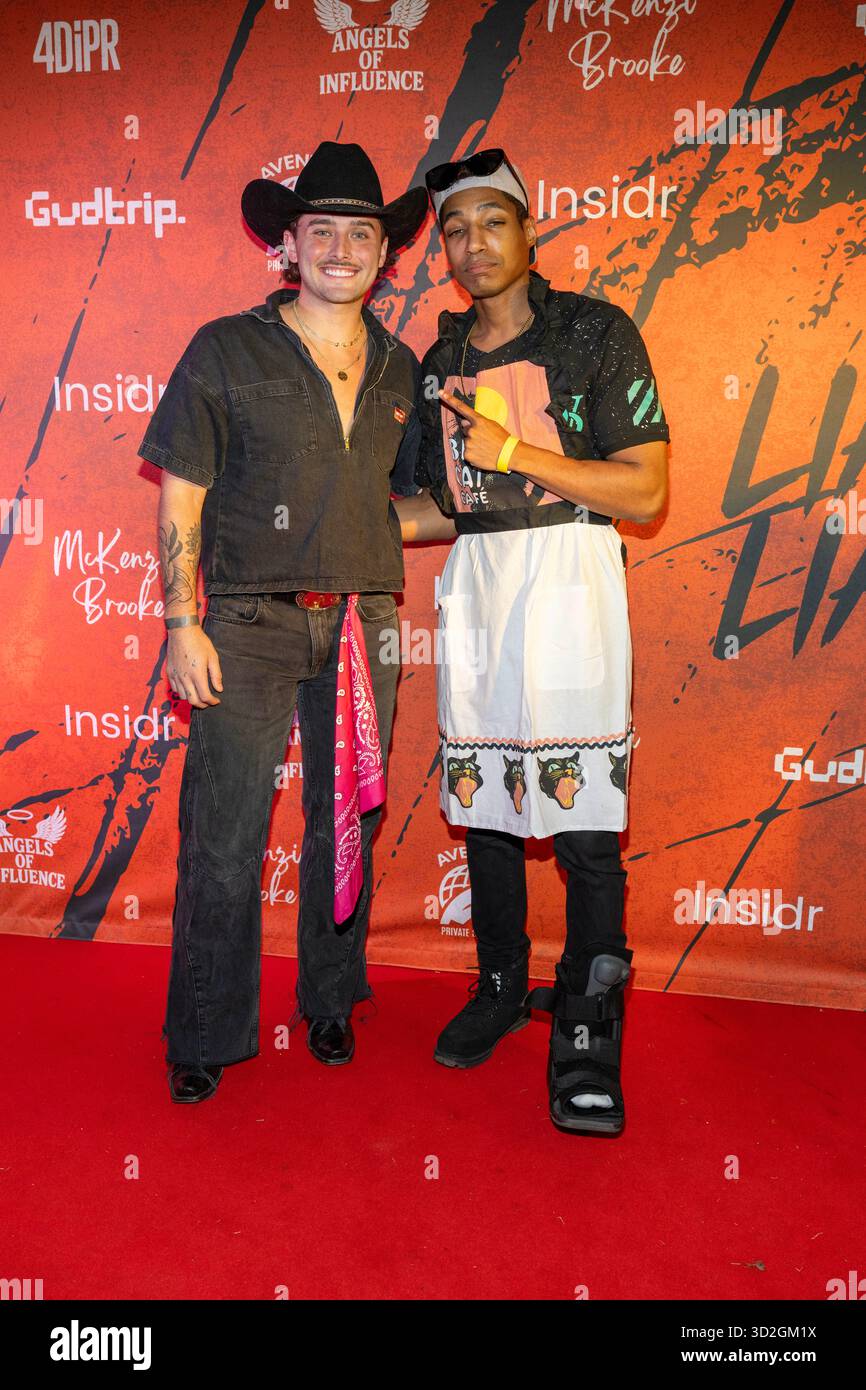 Reality TV Star Justin Hinsley, CEO Jaylyn Handley attends McKenzi ...