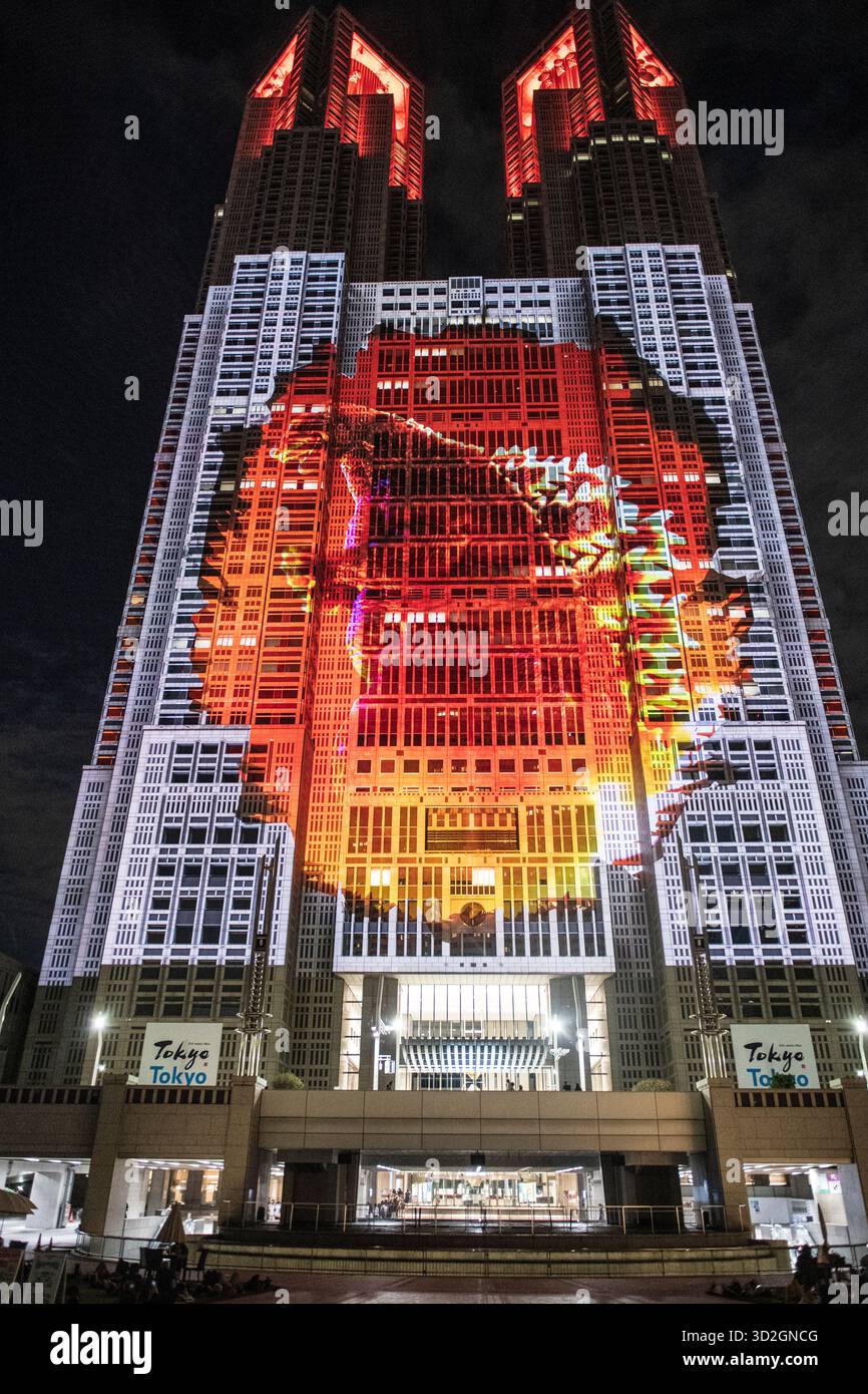 Tokyo Projection Mapping Project: Night & Light: Godzilla ...