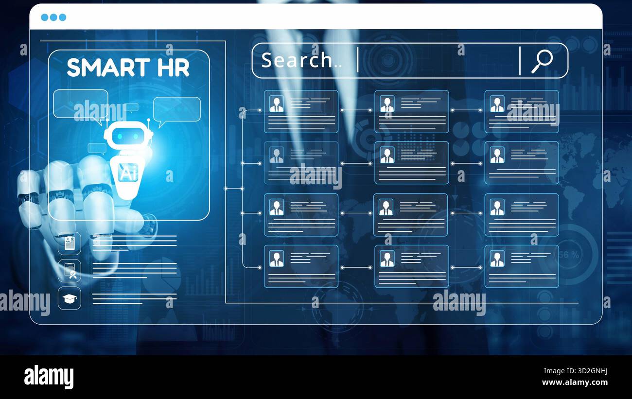 Smart HR system using AI and digital platforms for efficient ...