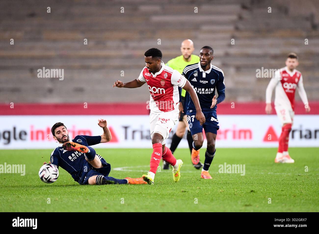 33 Pierre LEES MELOU (pfc) - 31 Ansu FATI (asm) during the Ligue 1 ...