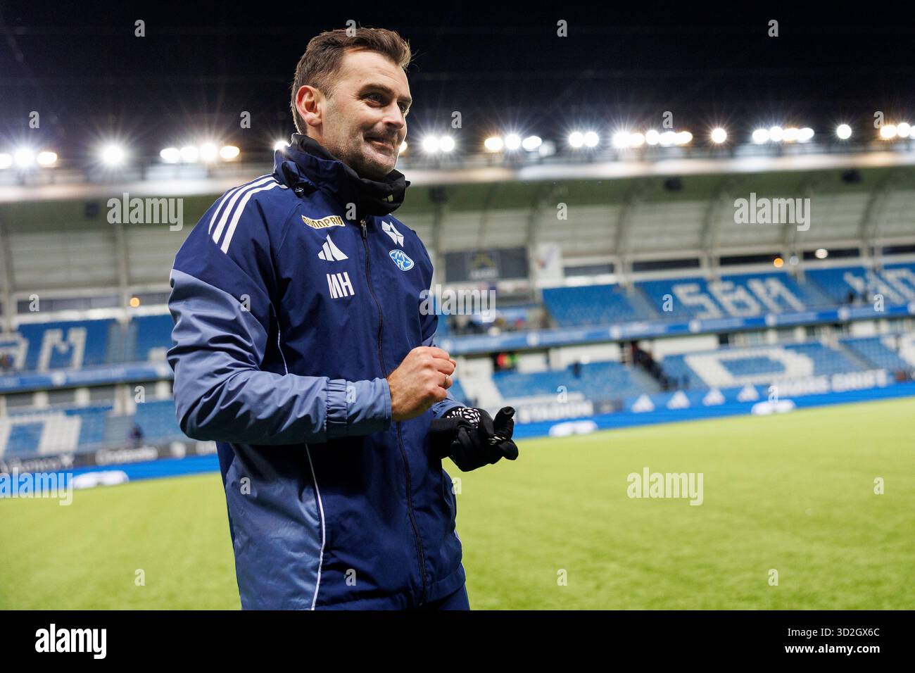 Molde 20251101. Molde's coach Magne Hoseth after the elite football ...