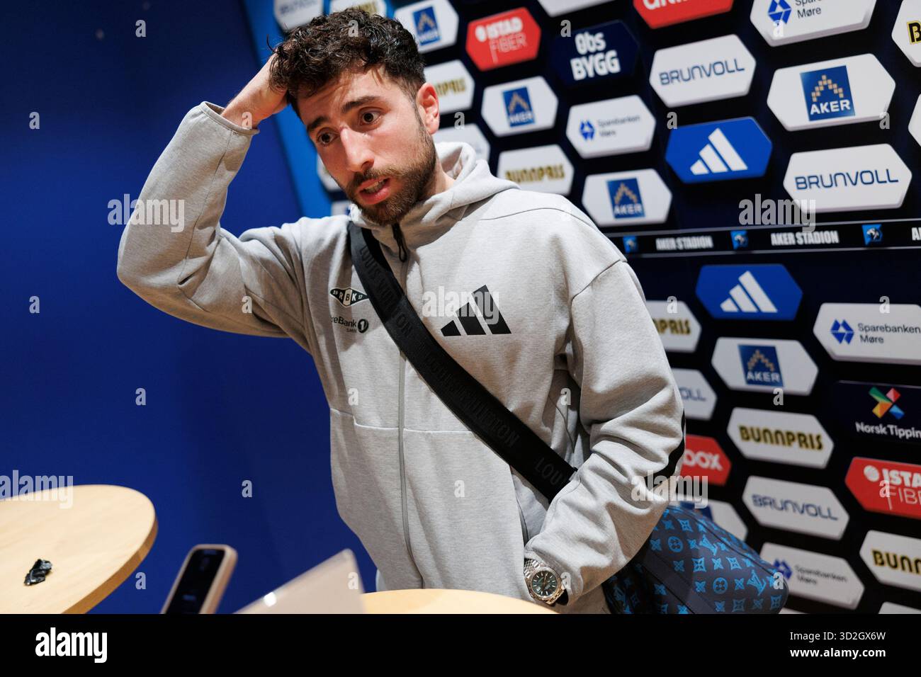 Molde 20251101. Rosenborg's Moustafa Zeidan after the elite series football match between Molde ...