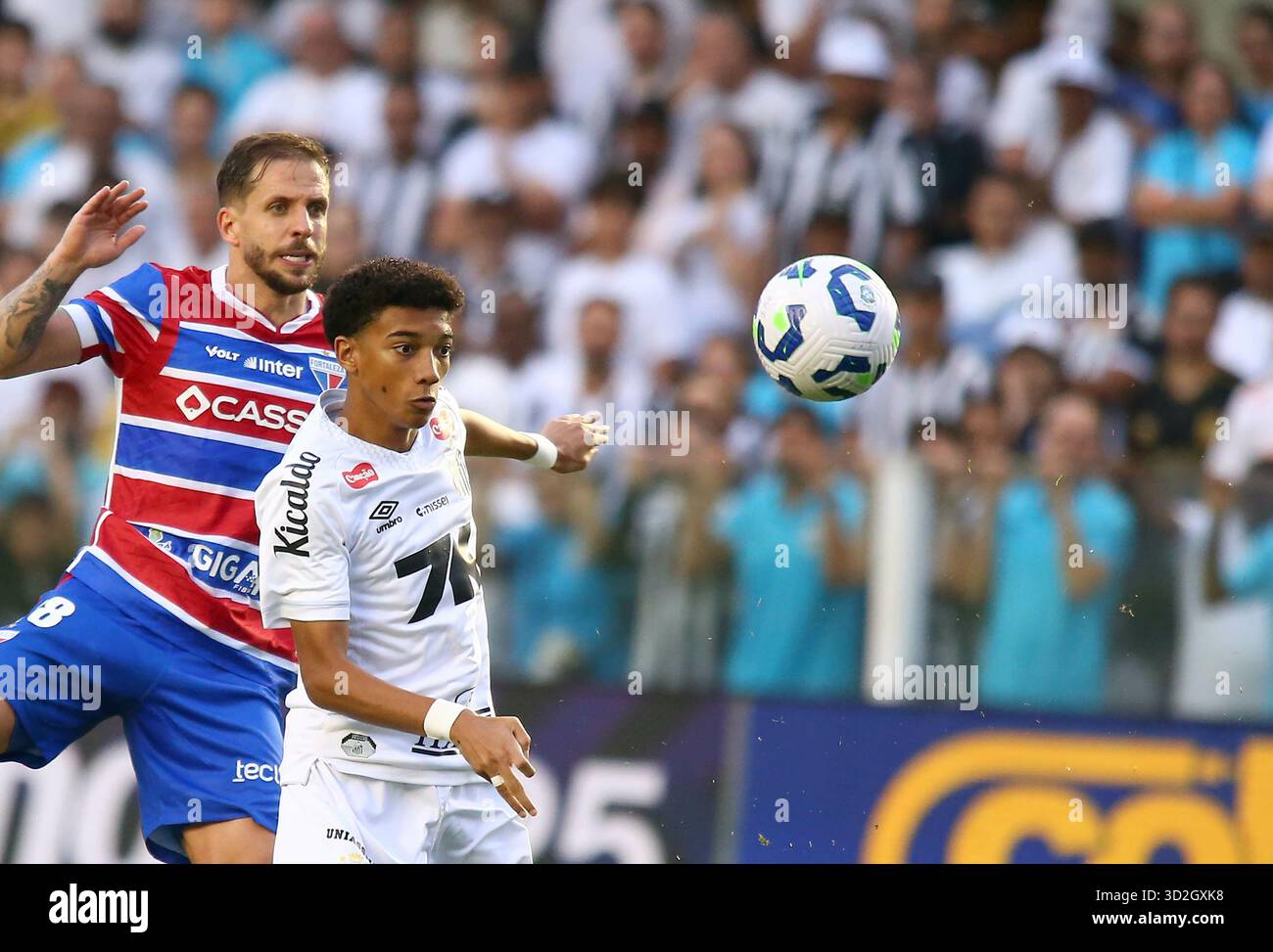 SP - SANTOS - 01/11/2025 - BRAZILIAN CHAMPIONSHIP A 2025, SANTOS x FORTALEZA - Robinho Jr ...