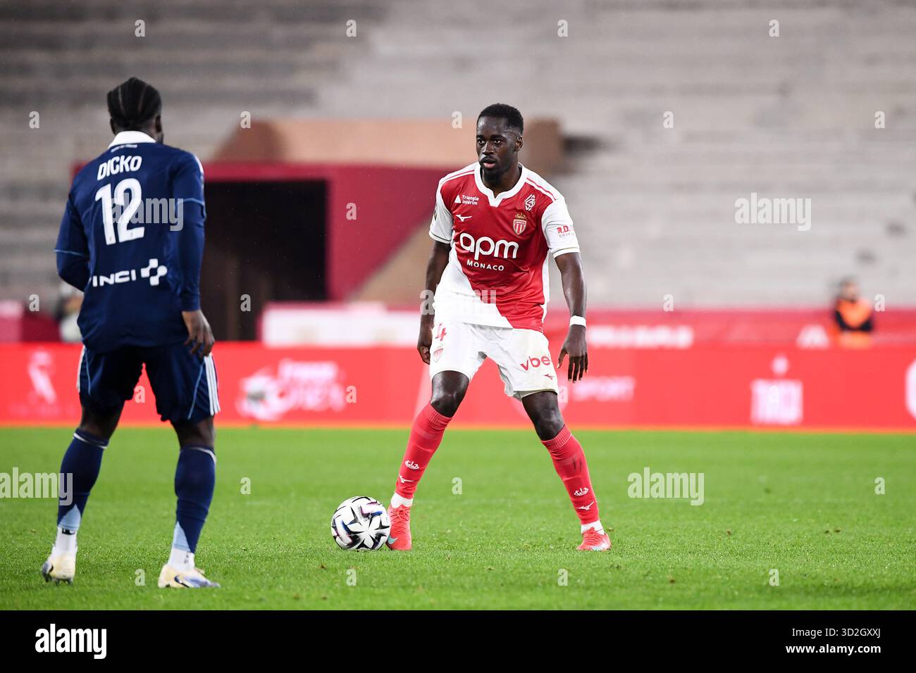 04 Jordan TEZE (asm) during the Ligue 1 match between Monaco and Paris ...