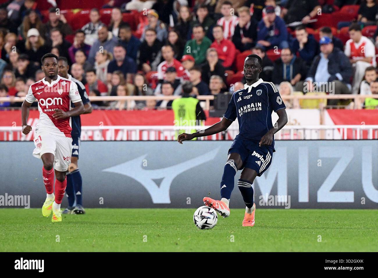 05 Moustapha MBOW (pfc) during the Ligue 1 match between Monaco and ...