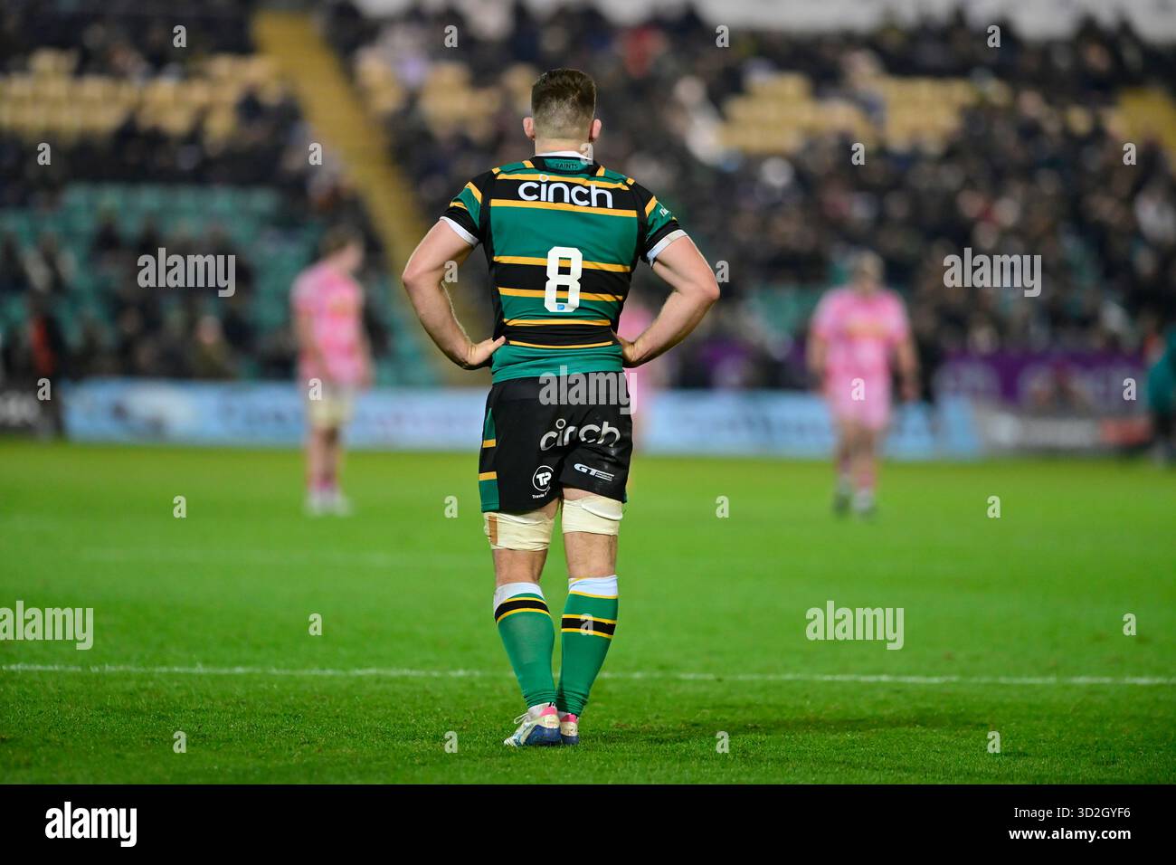 Northampton ENGLAND - Sam Graham (c) – Saint during the match between ...