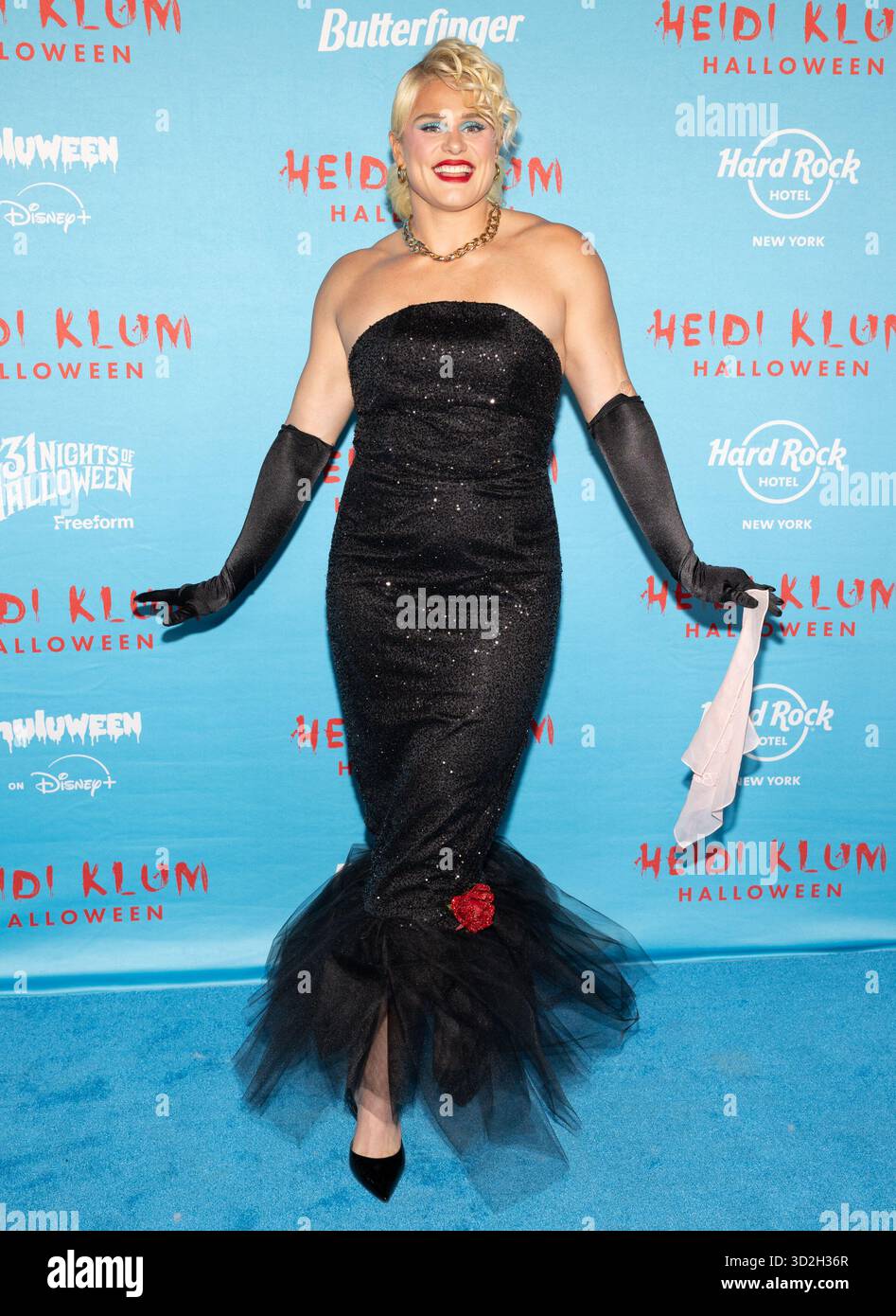 Ilona Maher attends Heidi Klum's 24th annual Halloween party at Hard ...