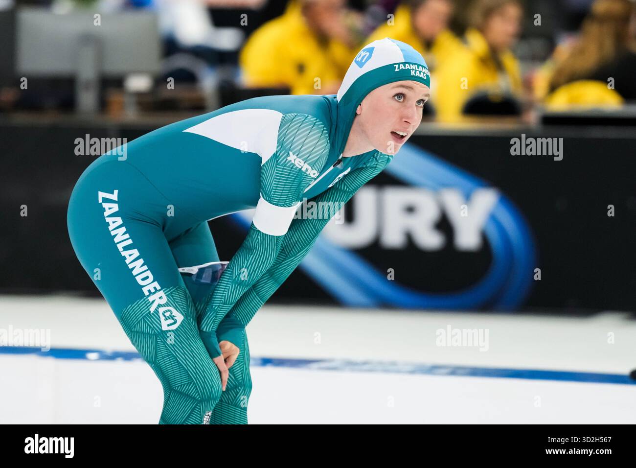 HEERENVEEN, NETHERLANDS - NOVEMBER 1: Merel Conijn during the Dutch ...