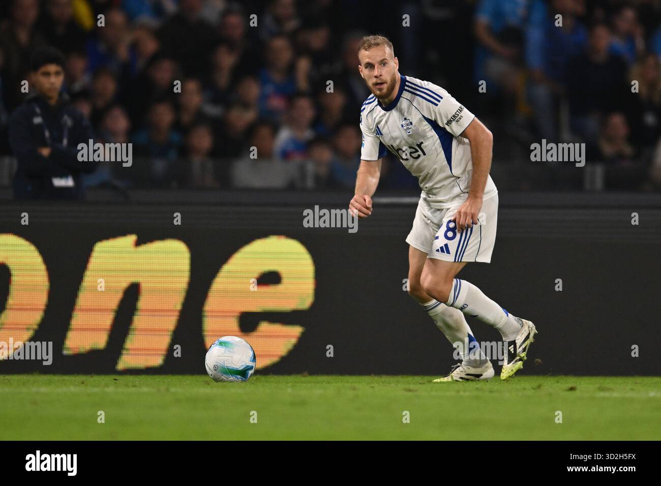 Ivan Smolcic of Como 1907 is in action during the 10th day of the Serie ...