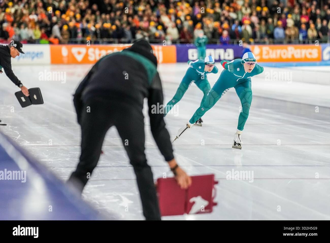 HEERENVEEN, NETHERLANDS - NOVEMBER 1: Merel Conijn during the Dutch ...