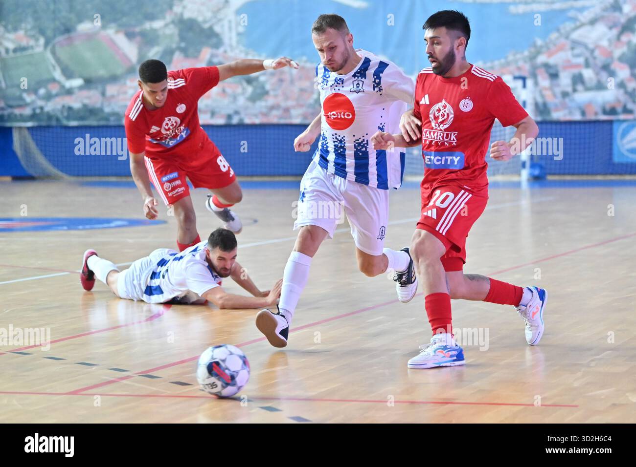 Pristina 01 vs Kairat Almaty during UEFA Futsal Champions league, group ...